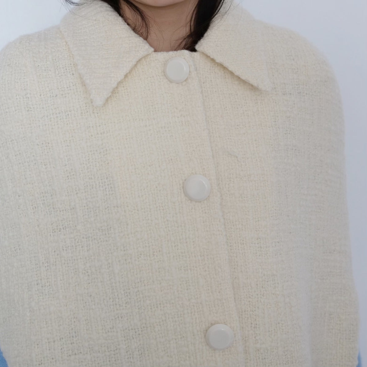 SHUSHU/TONG WOOL CAPE COAT – dim at noon