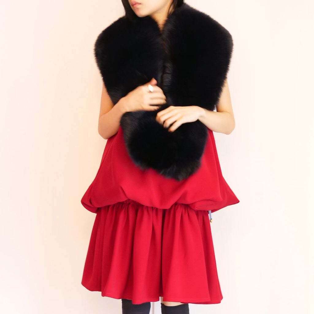 [OLD&VINTAGE] CELINE FOXファーSTOLE PHOEBE PHILO – dim at noon