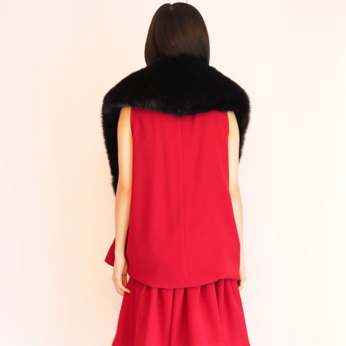 [OLD&VINTAGE] CELINE FOXファーSTOLE PHOEBE PHILO – dim at noon